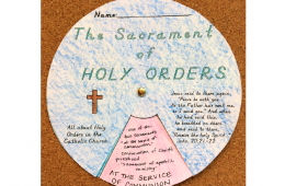 Arts And Crafts: Holy Orders Wheel - Catholic Teacher Resources